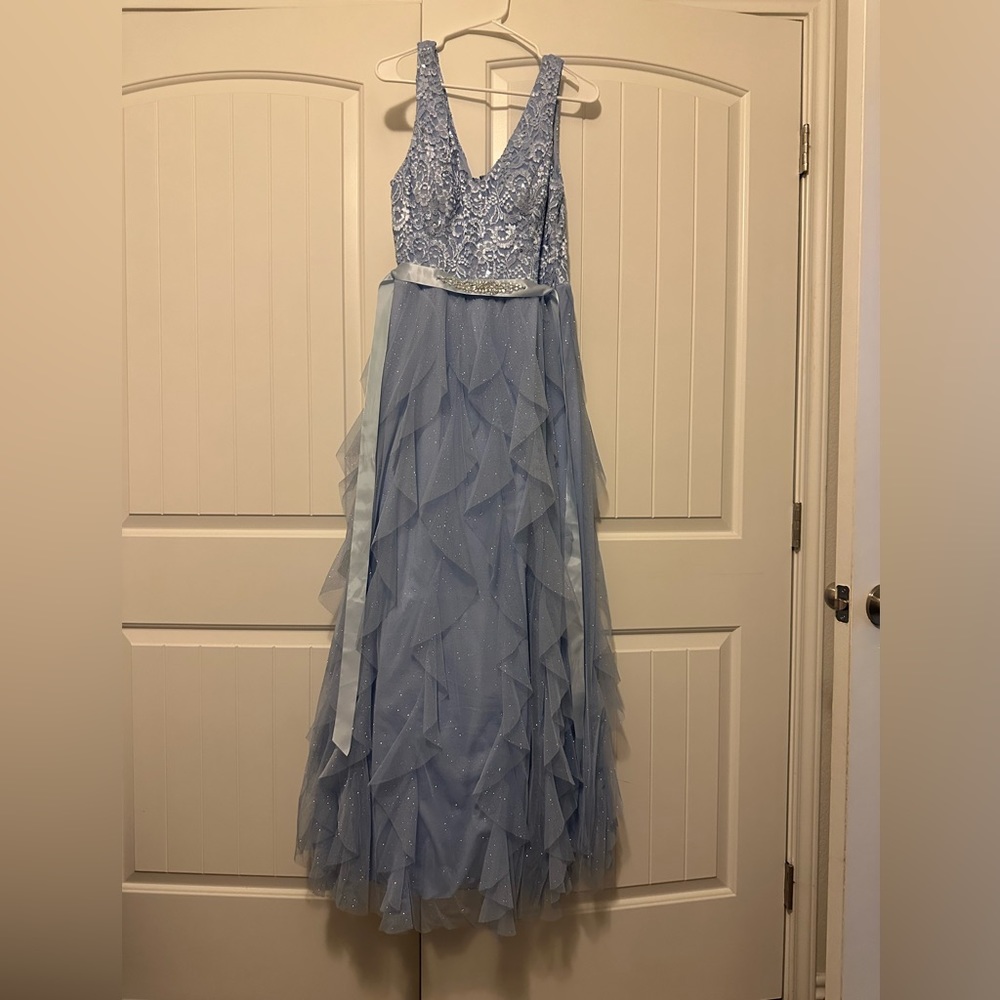 Periwinkle Prom/Homecoming Dress - Gem